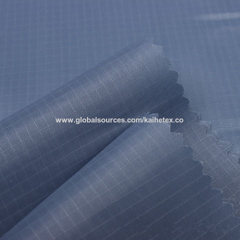 Buy Wholesale China R-pet 210t Polyester Taffeta Fabric 0.3 Grid With ...