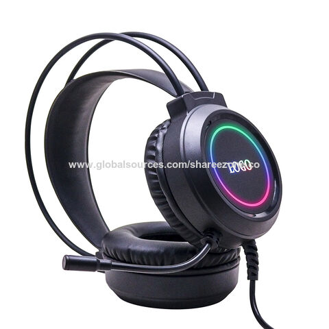 Buy Wholesale China Customized Led Wired Gaming Headphone For Computer ...
