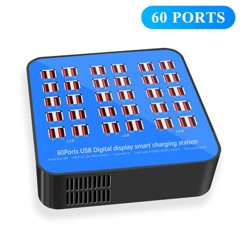 Buy Wholesale China Smart Charging Station With 60 Ports Usb Charging ...