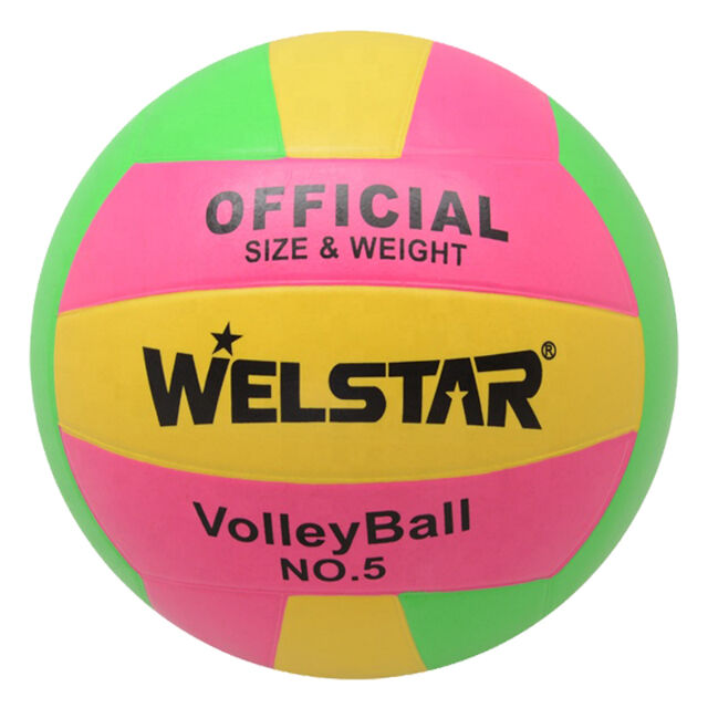 Buy Wholesale China High Quality Rubber Volleyball Colorful Custom ...