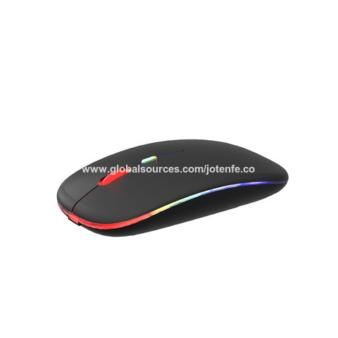 Buy Wholesale China Wireless Mouse Bt Rgb Rechargeable Mouse Wireless ...