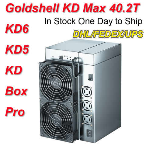 Buy Wholesale China Kda Mining High Hashrate Goldshell Kd Max 40.2t ...