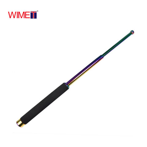 Retractable Bludgeon Light Tactical Extension Flexible Steel Telescopic ...