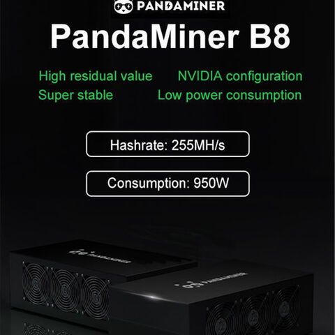 Buy Wholesale China 2022 New Arrival Pandaminer B8 Miner 255mh/s Eth ...