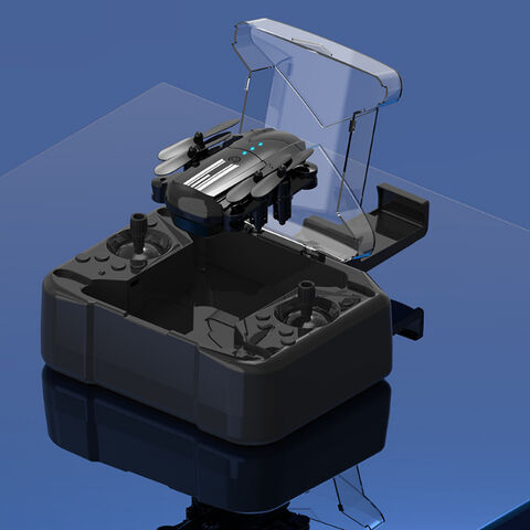 Mini portable UAV 4K HD dual camera 360 ° flip photography, wifi uav ...