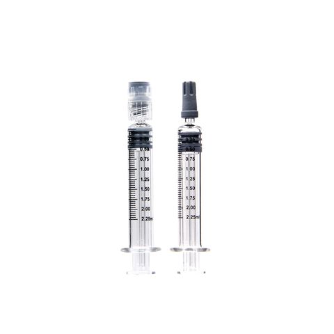 Buy Wholesale China 1 Ml 2.25 Ml Glass Luer Lock Syringe Anti-leak Luer ...