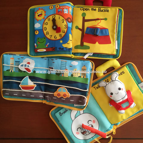Buy Wholesale China Baby Early Education Stereo Cloth Book & Baby Plush ...