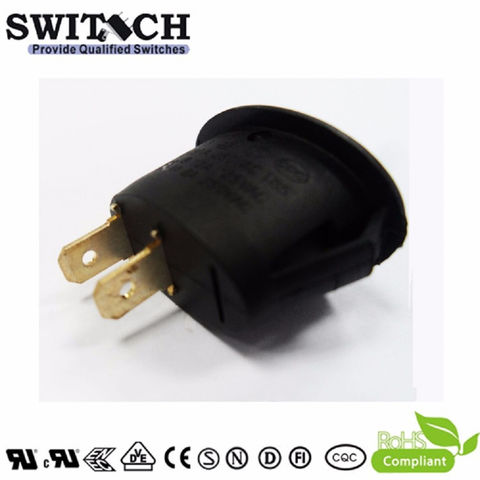 Buy Wholesale China Paddle Switch 2pins On-off Spst Rocker Switch 12a ...