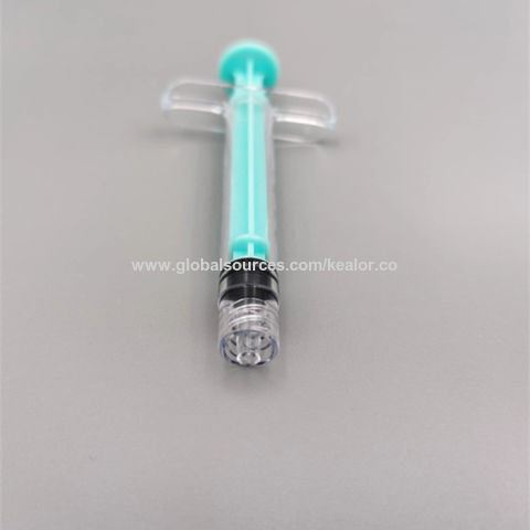 Buy Wholesale China 1ml/3ml/10ml Colored Plunger Luer Lock ...