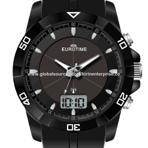 Buy Wholesale China Solar Powered Radio Controlled Watches With Date ...