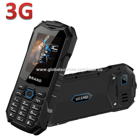 Buy Wholesale China 2.4" 3g Slim Rugged Phone| Wcdma| Ip68 Water ...