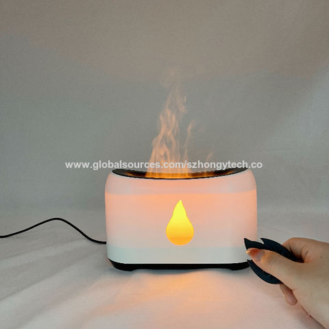Buy Wholesale China 2022 New Home Flame Led Cool Mist Aromatherapy Air ...