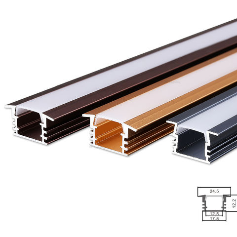 Buy Wholesale China 25x12mm Silver Led Aluminium Profile & Aluminium ...