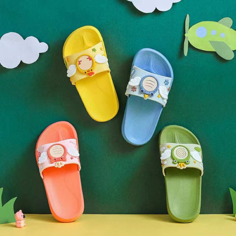 Buy Wholesale China Children's Eva Summer Slippers, Cartoon Design With ...