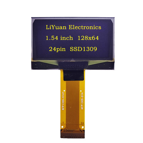 Buy Wholesale China Liyuan 1.54 Inch Oled Yellow 128x64 Oel Display ...