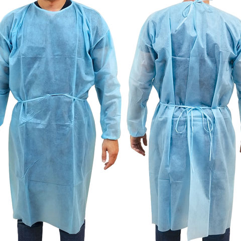 Buy Wholesale China Isolation Gown Disposable Gowns Waterproof Full ...