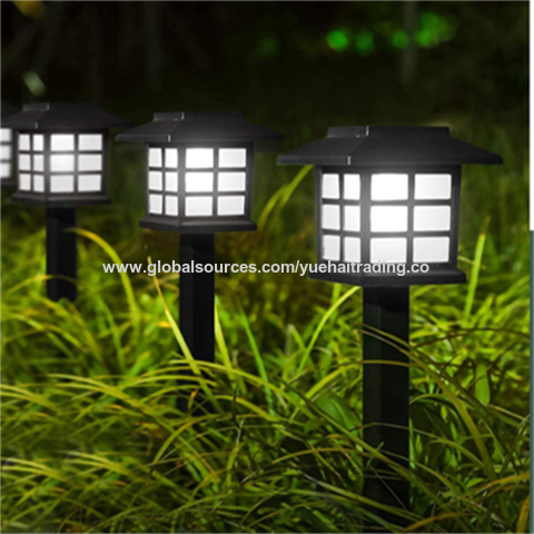 New Solar Outdoor Led Lawn Lamp Solar Lamp Small Palace Lantern Garden ...