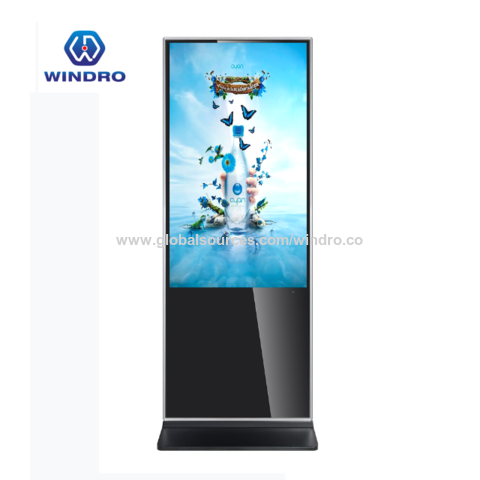 Buy Wholesale China 43 Inch Floor Standing Indoor Android Advertising ...