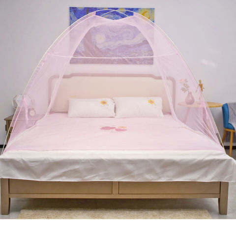 Buy Wholesale China Cheap Double Bed Mosquito Net Tent Portable Folding ...