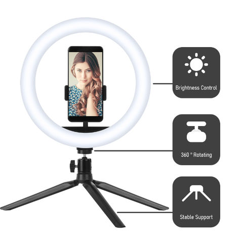 Buy Wholesale China Usb Beauty Ring Light For Video Studio Circle Lamp ...