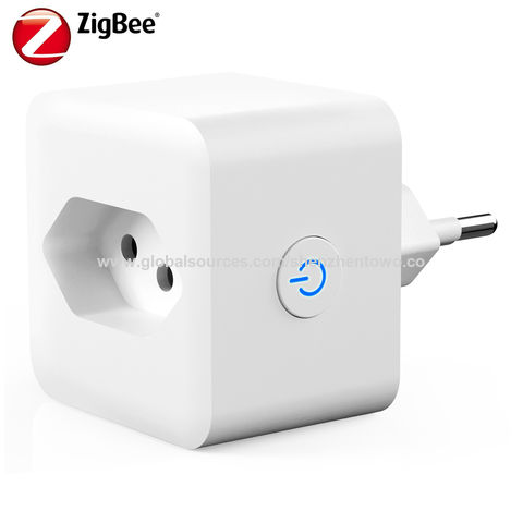 Buy Wholesale China Oem 16a Brazilian Tuya Smart Zigbee3.0 Plug Socket ...