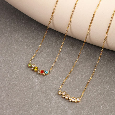 Buy Wholesale China Stainless Steel 18k Gold Plated Connect Colorful ...