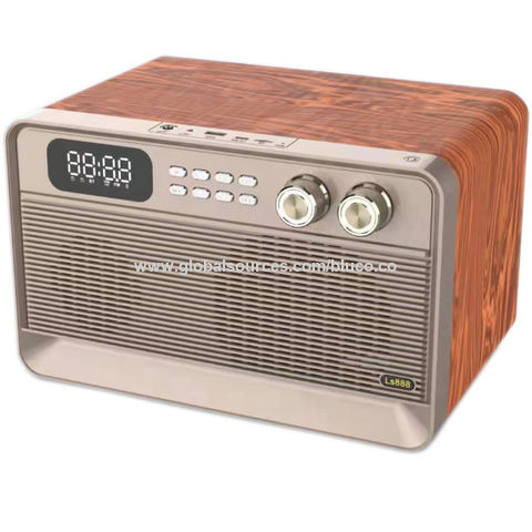 Buy Wholesale China Vintage Retro Bluetooth Fm Radio Speaker Stereo ...