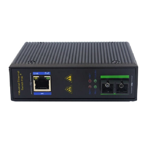 100m 1 Fiber Port 1 Electric Port Industrial-grade Ethernet Switch ...