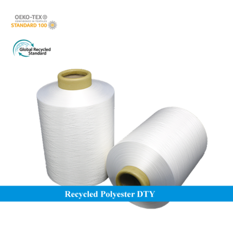 Buy Wholesale China Factory Recycled Polyester Dty Filament Yarn 50d/72f Sim Aa/a & Recycled ...
