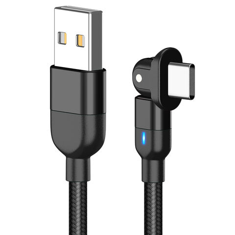 Buy Wholesale China 180° Rotable Usb Type C Fast Charging Cable With ...