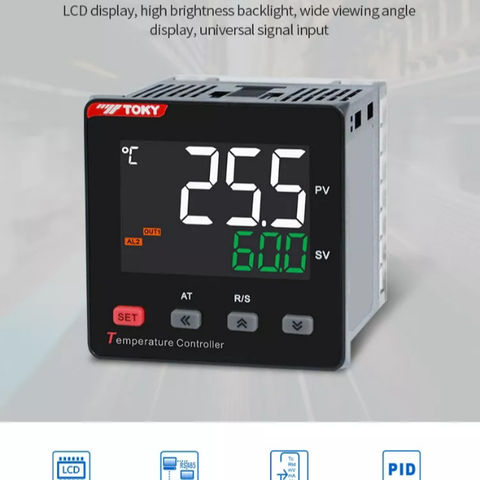 Buy Wholesale China Industrial Thermostat Control Meter 2loop Alarm ...