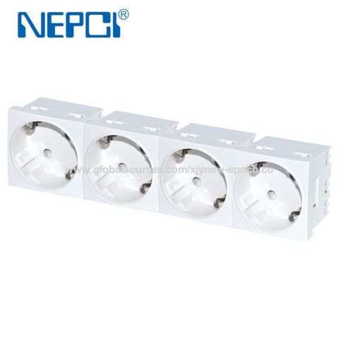 Buy Wholesale China Nepci Factory High Quality 45 Degree 250v 16a Eu 4 ...