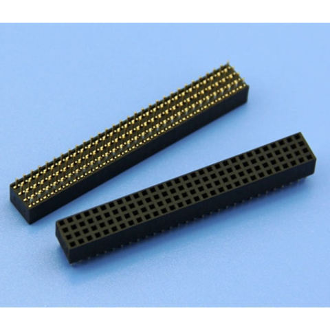 Buy Wholesale China Female Header Connector Pitch 1.27mm 4x30ways 4 Row ...