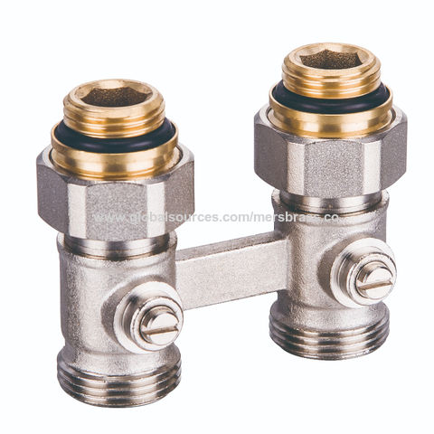 Buy Wholesale China Brass Body Straight H 1/2'x 3/4'' Radiator Valve ...