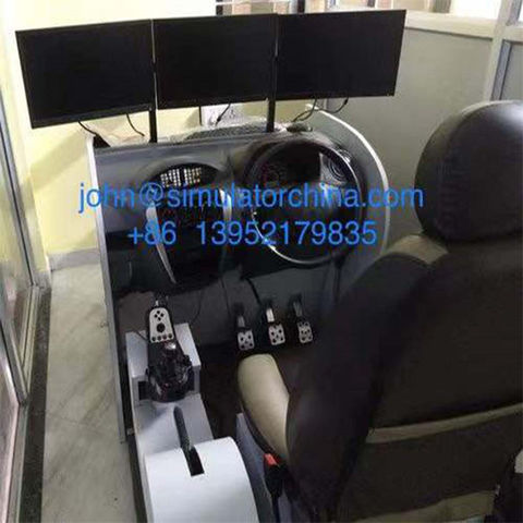 Buy Wholesale China Car Driving Simulator With 3 Screens For Training ...