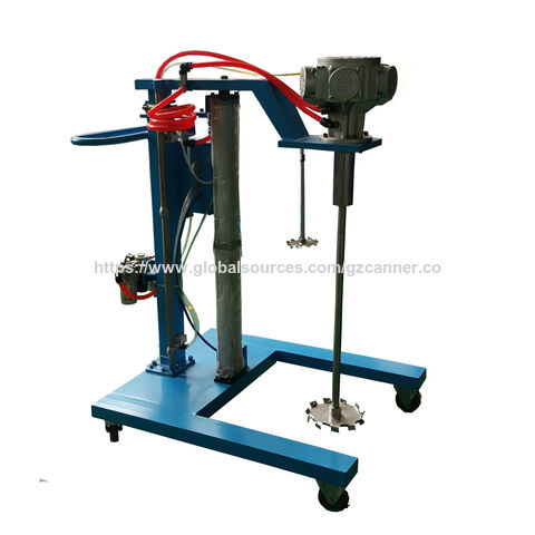 Buy Wholesale China Trolley Type Pneumatic Lifting Mixer Agitator ...