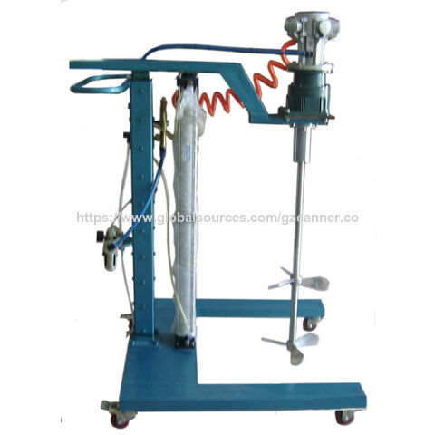Buy Wholesale China Durable Trolley Type Pneumatic Lifting Mixer With ...