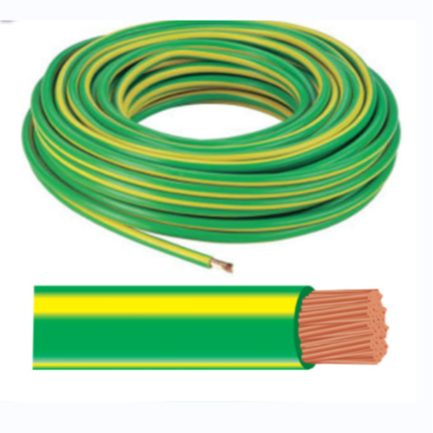 Buy Wholesale China Earth Yellow Green Wire Pvc Insulated Copper Ground ...