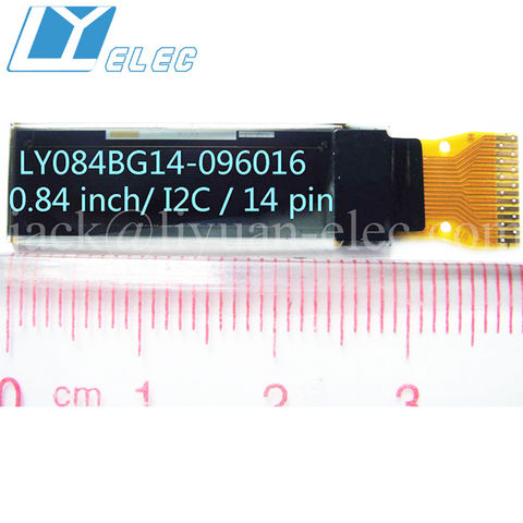 Buy Wholesale China 0.84 '' Inch 96x16 Small Thin Oled Display Screen ...