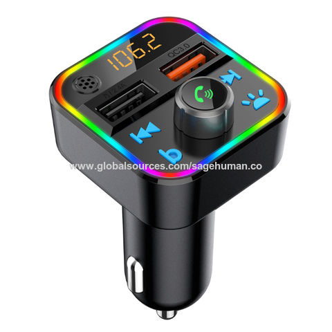 Bulk Buy China Wholesale Hands Free Transmitter Fm Qc 3.0 Usb Bluetooth ...