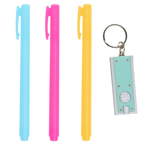 Buy Wholesale China Magic Black Light Invisible Ink Pen With Uv Light ...