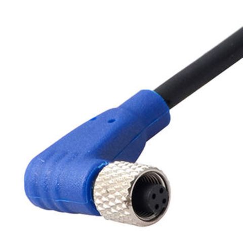 Buy Wholesale China Ip68 M5 4pin Female R/a Moulding Cable Connector ...