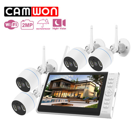 Camwon Cctv Kits 1080p 4ch Cctv Kits With 7 Inch Monitor, 2mp Xmeye ...