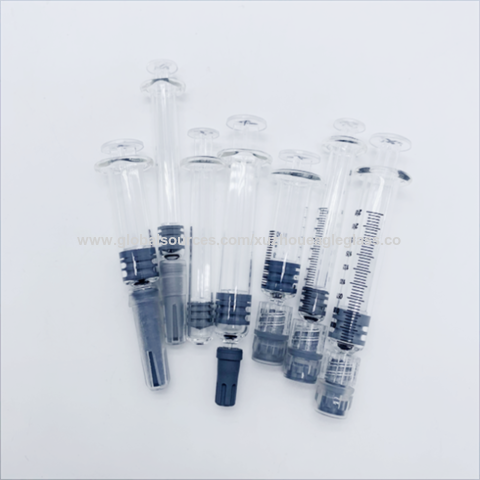 Buy Wholesale China Glass Syringe 5ml Injection Glass Prefilled Syringe ...