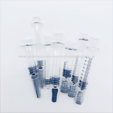 Buy China Wholesale Factory Supply Disposable Medical Glass Syringe ...