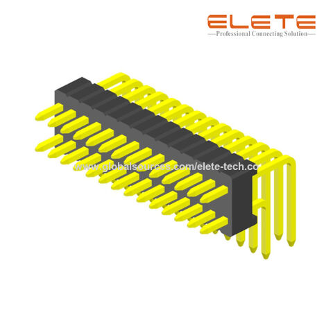 Buy Wholesale China Dual Row, Board To Board Connector, 1.27 Pin Header ...