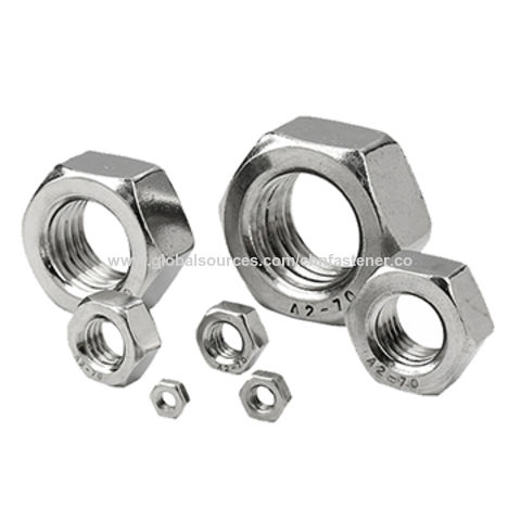 Buy Wholesale China Gb6170 Stainless Steel 304 A2-70 Hex Nut & A2-70 ...