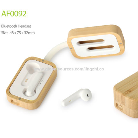 Buy Wholesale China New Eco-friendly Bamboo Tws Bluetooth Headsets ...