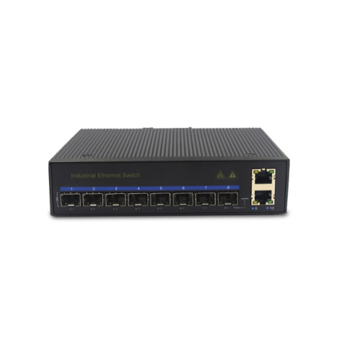Buy Wholesale China Gigabit 8 Fiber Ports 2 Electric Ports Industrial ...