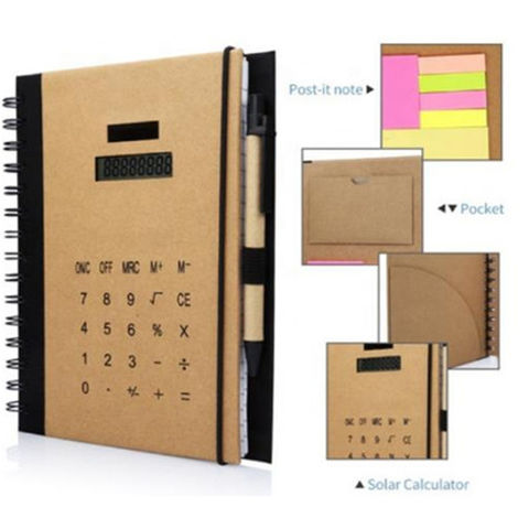 Buy Wholesale China Notebook Calculator Promotional Office Gift With ...